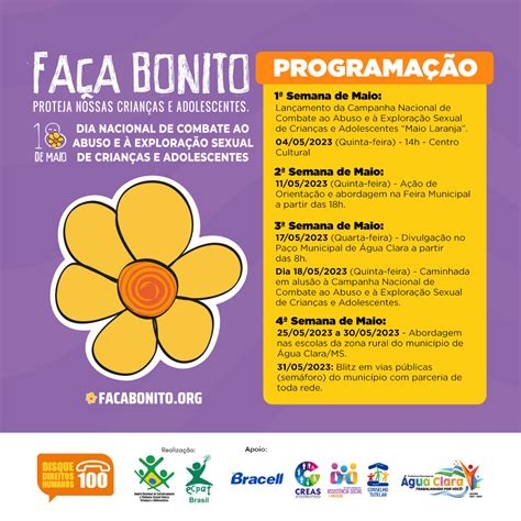 Prefeitura Lan A Campanha Maio Laranja De Combate Ao Abuso E Explora O