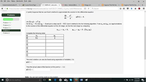 solved suppose that we use euler s method to approximate the