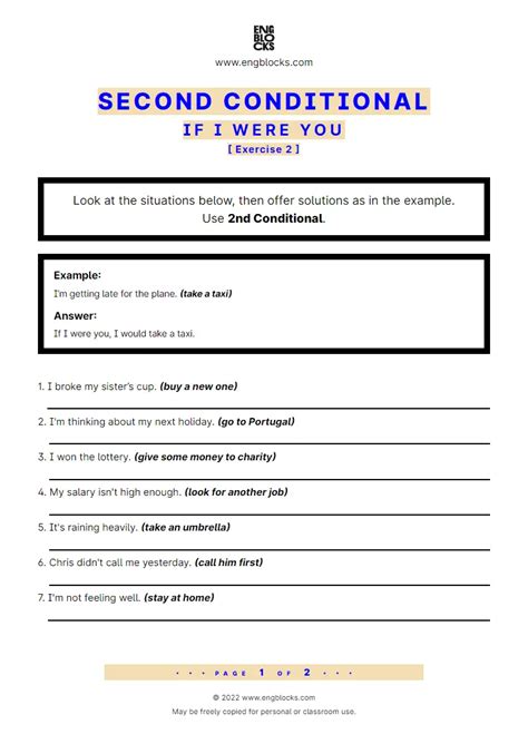 Conditional Sentences Type Exercises Hot Sex Picture