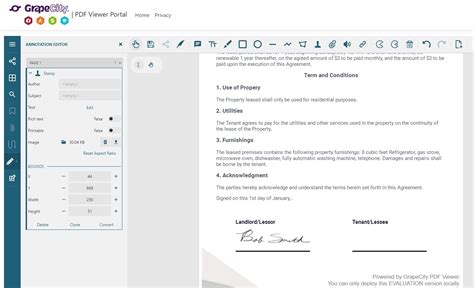 how to add graphical signatures to pdf documents using javascript document solutions