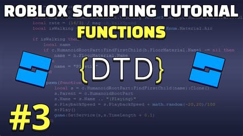 Easy Roblox Beginner Scripting Tutorial Functions YouTube