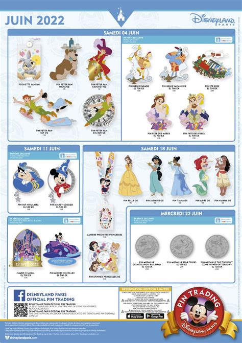 Disneyland Paris June Pin Releases Revealed Mousesteps