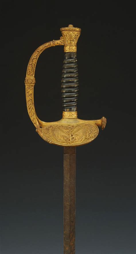 ÉPÉE D OFFICIER DE MARINE modèle 1837 modifié 1848 Seconde République