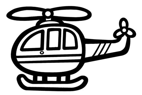 Dibujos de Helicópteros para colorear Wonder day