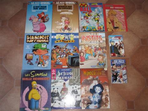 Lot De Bandes Dessin Es Et Mangas One Piece Le Petit Spirou Kid