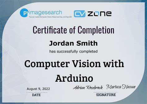 Computer Vision With Arduino PyImageSearch