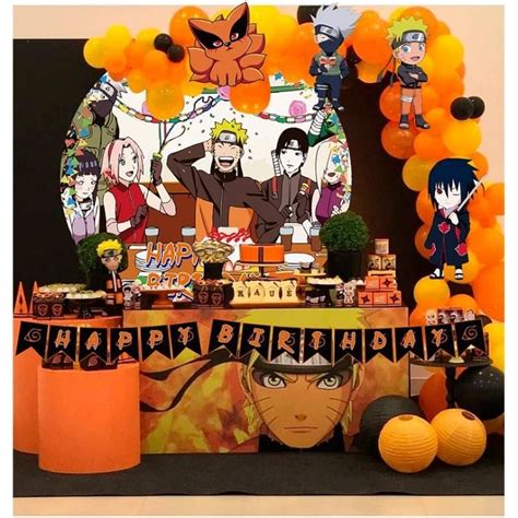 Ideas Cumpleaños Naruto Cómo Decorar y Adornar Tu Fiesta