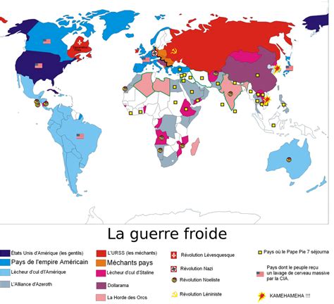 La Guerre Froide Map