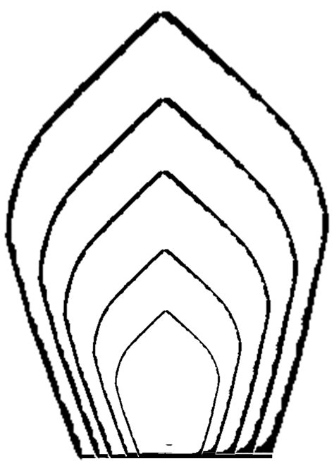 Molde Flor Molde Borboleta De Papel Molde De Petalas Molde Flor