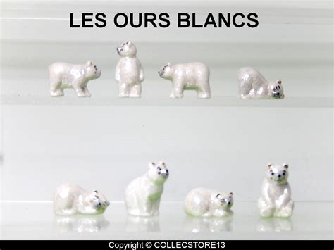 Serie Complete De Feves Les Ours Blancs F Ves De Collection