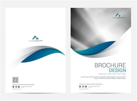 Plantilla de diseño de folleto o volante fondo de diseño de portada de