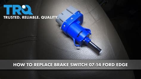 How To Replace Brake Light Switch 2007 14 Ford Edge YouTube