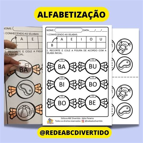 Atividades de Alfabetização Archives Espaço do Professor