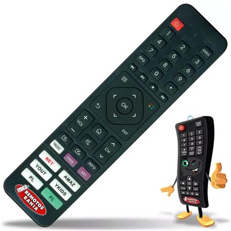 Control Remoto P Smart Tv Noblex Philco Sanyo En3a52n L595