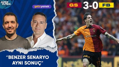 Galatasaray 3 0 Fenerbahçe Maç Sonu ŞAMPİYON GALATASARAY Emre Özcan