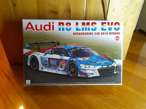 NuNu Beemax 1 24 Audi R8 LMS EVO Nurburgring 24H 2019 Winner 連簡單引擎組件全新