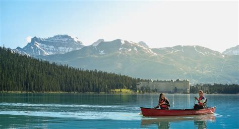 Canoe Kayak In Banff And Lake Louise Banff Lake Louise Tourism