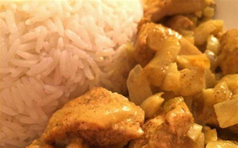 Recette Poulet Au Curry Et Lait De Coco Sublissime Facile Cuisine