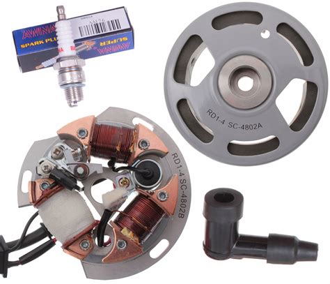 Romet Ogar 205 Komar Motorynka Zapłon Stator Iskrownik Magneto Świeca
