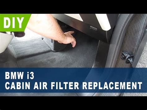 BMW I3 Cabin Air Filter Replacement 2014 2015 2016 2017 2018 2019