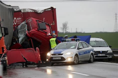 Śmiertelny wypadek na autostradzie A4 ZDJĘCIA NaszeMiasto pl