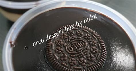 Resep Oreo Dessert Box By Bubu Oleh By Bubu Nur Andriyana Cookpad