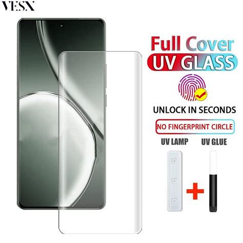 UV Liquid Glue Full Tempered Glass Screen Protector For Realme GT Neo 6
