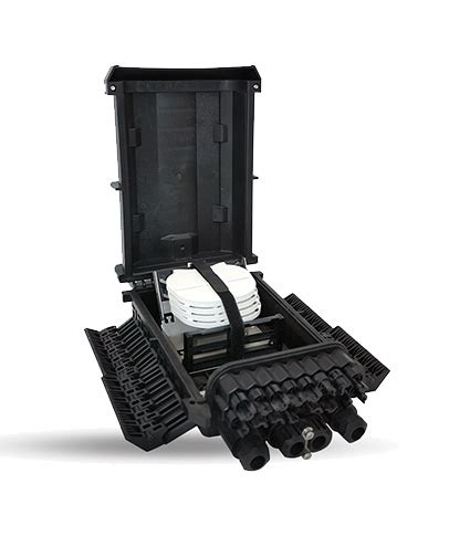 Caja NAP IP68 fibra óptica Fibramérica Productos de Fibra Óptica