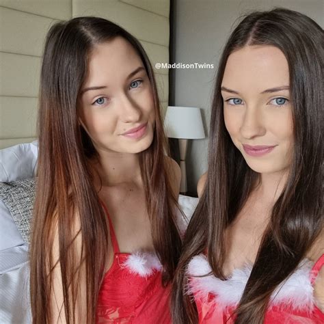TW Pornstars The Maddison Twins Twitter Guys Stop Asking Santa For