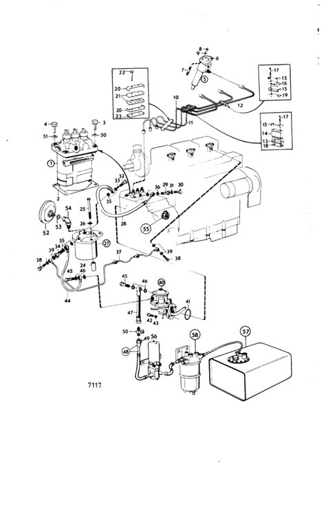 Moteurs Volvo Penta MD1B MD2B AQD2B MD3B Système d alimentation
