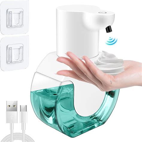 JOFLVA 600ml Distributeur Savon Automatique Avec USB Rechargeable IPX5