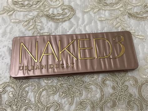 Paleta De Sombras Naked 3 Maquiagem Feminina Urban Decay Usado