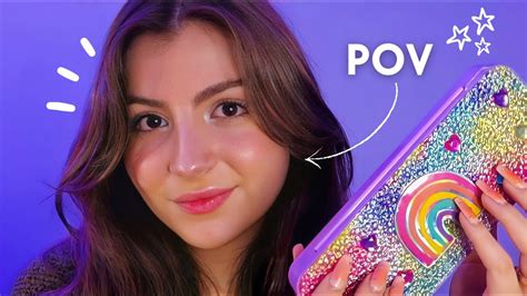 ASMR POV Je Te Maquille Avec Une Palette Pour Enfant YouTube