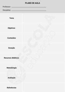 Total 63 Imagem Modelo De Um Plano De Aula Br Thptnganamst Edu Vn