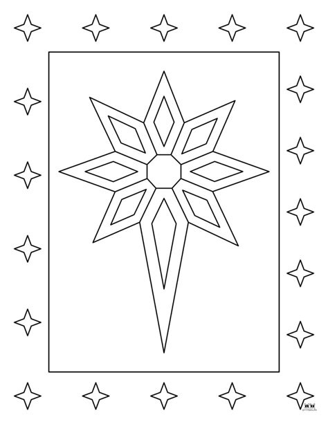 Christmas Stars 25 FREE Printables PrintaBulk