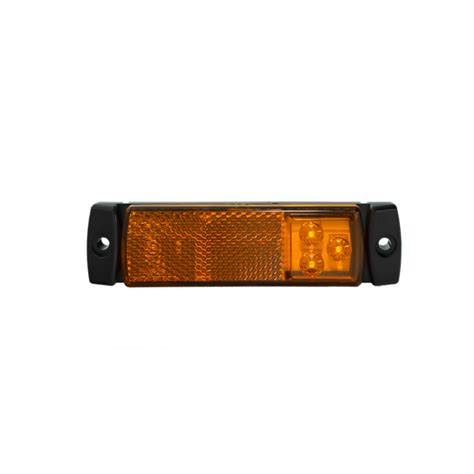 Feu de position latéral orange led 12 24 V I Harmand carrosserie I