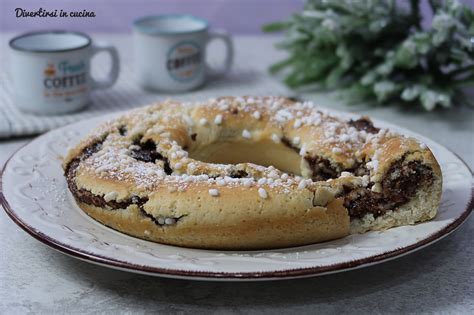 Ciambella Alla Nutella Senza Uova Divertirsi In Cucina
