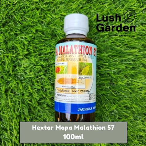 Hextar Mapa Malathion 57 100ML Pesticide Racun Serangga Hama Merah