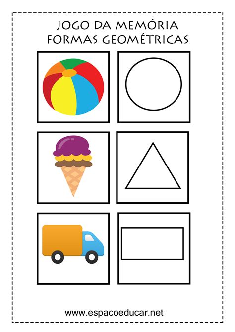 Formas Geom Tricas Coloridas Para Imprimir Gracias A Sus Formas Y