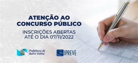 Prefeitura De Barra Velha Lan A Edital Para Concurso P Blico