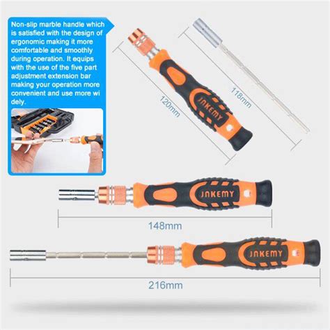 JAKEMY JM 8152 44 In 1 Professional Precise Screwdriver Set Multi