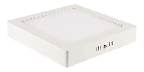 Panel LED Blanco Con Revestimiento Cuadrado Kian De 18 W Bivolt 3000