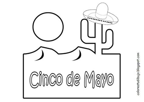De Mayo Para Colorear Colorea Tus Dibujos