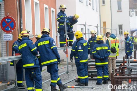 Wenn Vils über Ufer tritt THW übt Ernstfall zum Hochwasser in