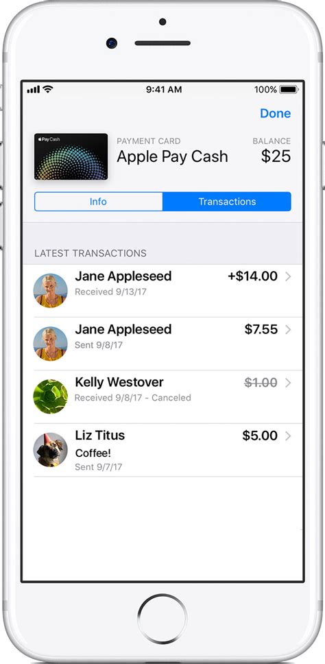 Manage Your Apple Pay Cash Account Apple Support