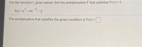 solved for the function f given below find the