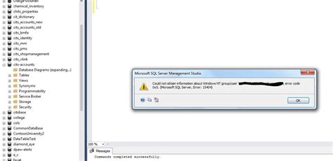 Creating Database Diagram In MS SQL Server And Getting Authorisation
