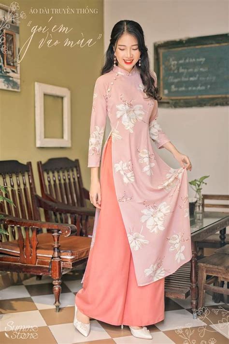 Pre Make Vietnamese Traditional Wedding Ao Dai For Women Vietnamese Ao