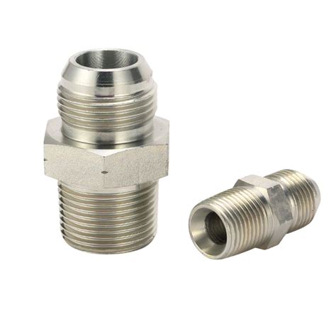 Jt Jic Male Degree To Bspt Male Thread Hydraulic Fitting