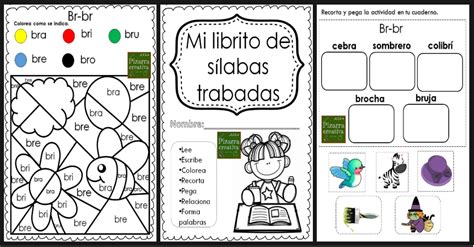 Mi Librito De S Labas Trabadas Imagenes Educativas